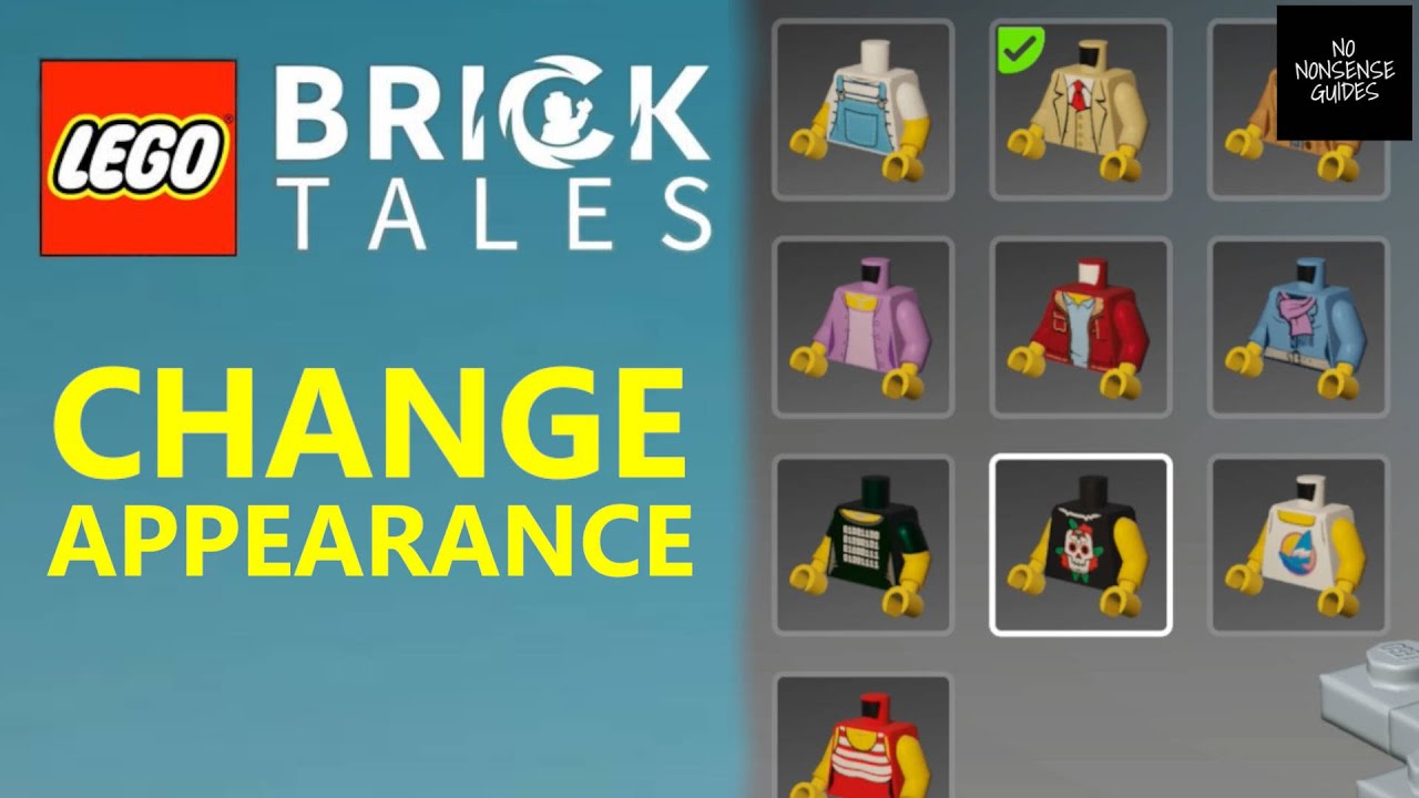 How to Change Appearance in Lego Bricktales - Character Customization ...