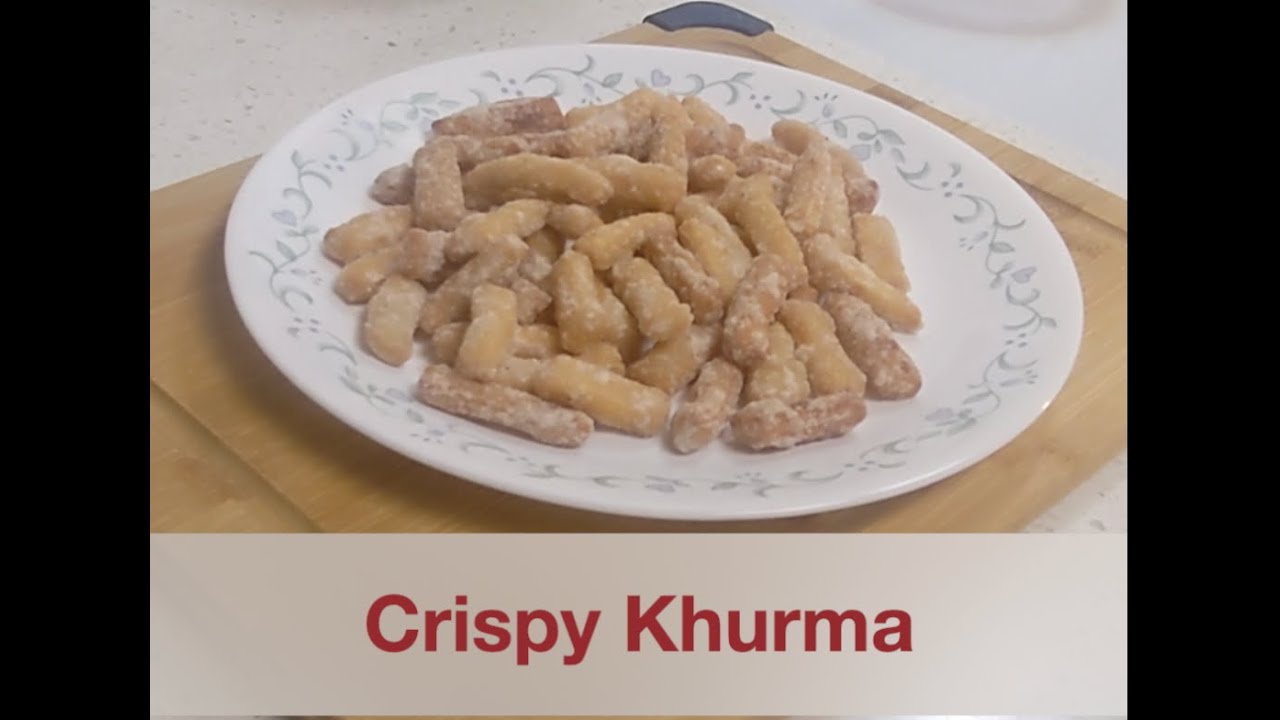 Crispy Khurma recipe - YouTube