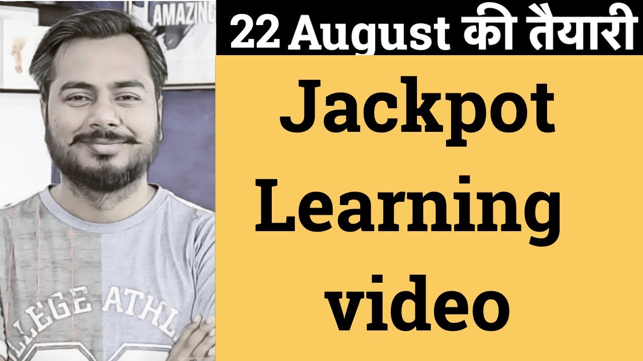 Jackpot Trading Learning Video and course Details - YouTube