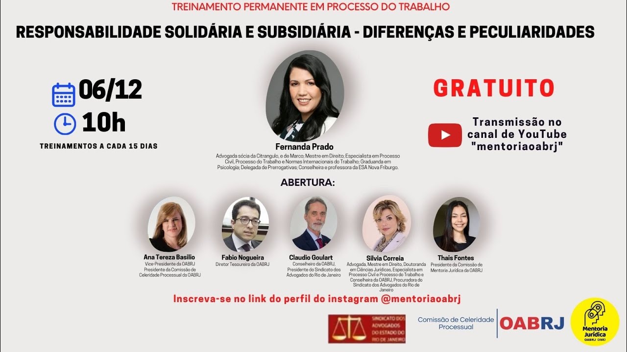 Responsabilidade Solidária e Subsidiária - Diferenças e Peculiaridades ...
