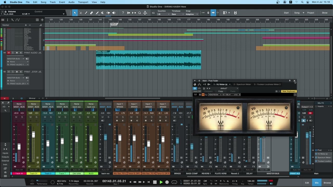STUDIO ONE TUTORIAL - PRINTING AUDIO - YouTube