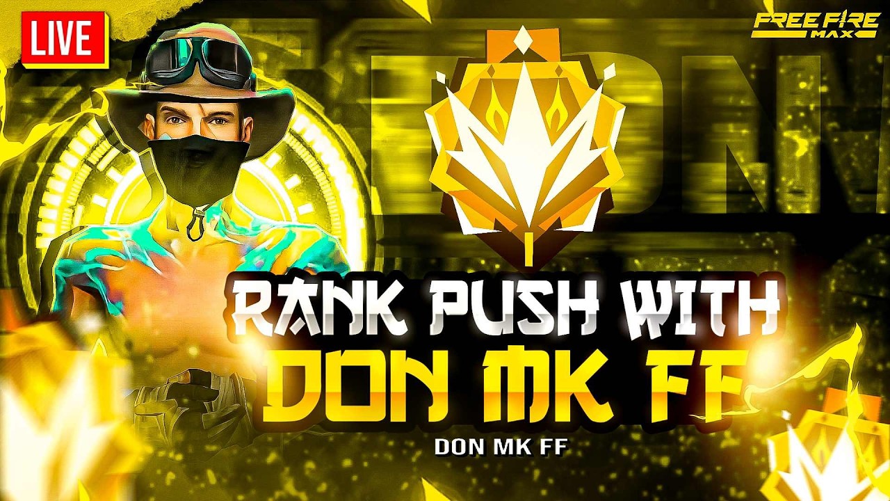 🔴 LIVE : RANK PUSH | DON MK LIVE | FREE FIRE LIVE TAMIL | # ...