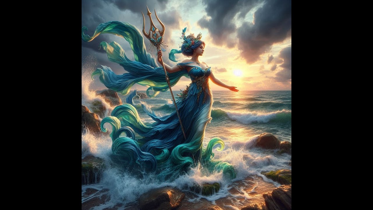 The Greek Goddess Thalassa | Sea | Relaxing Mythology - YouTube