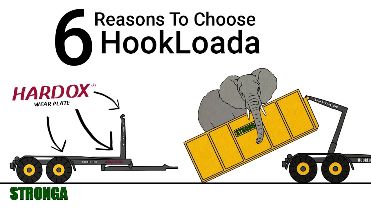 6 Reasons to Choose a Stronga Hooklift Trailer - YouTube