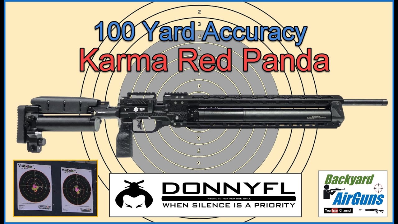 Karma Red Panda Bench 30 Cal – 100 Yard Accuracy - Part 4 - YouTube