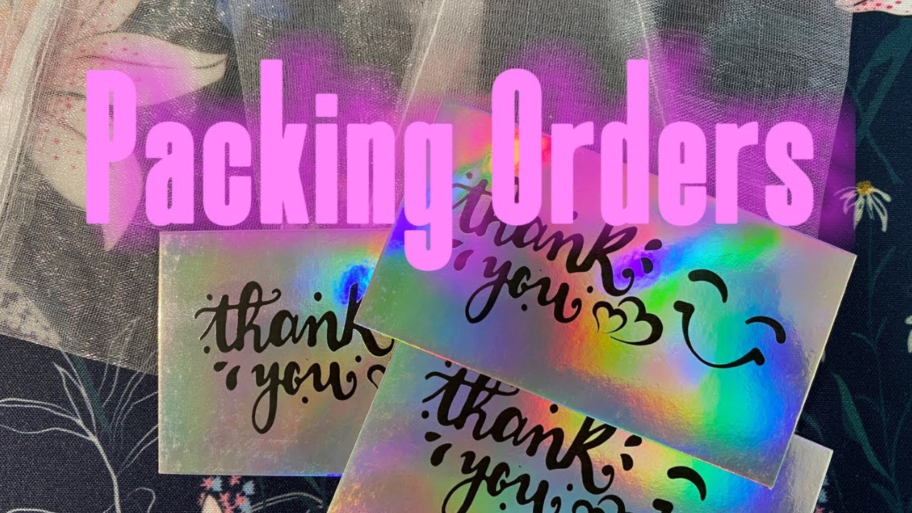 Pack orders with us - YouTube