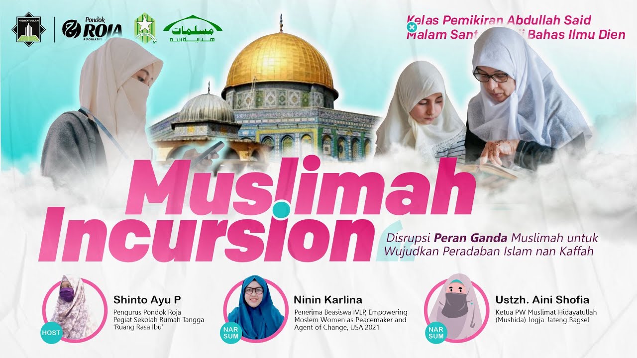 LIVE STREAMING - INKURSI ; Tubrukan Peran Ganda Muslimah - YouTube