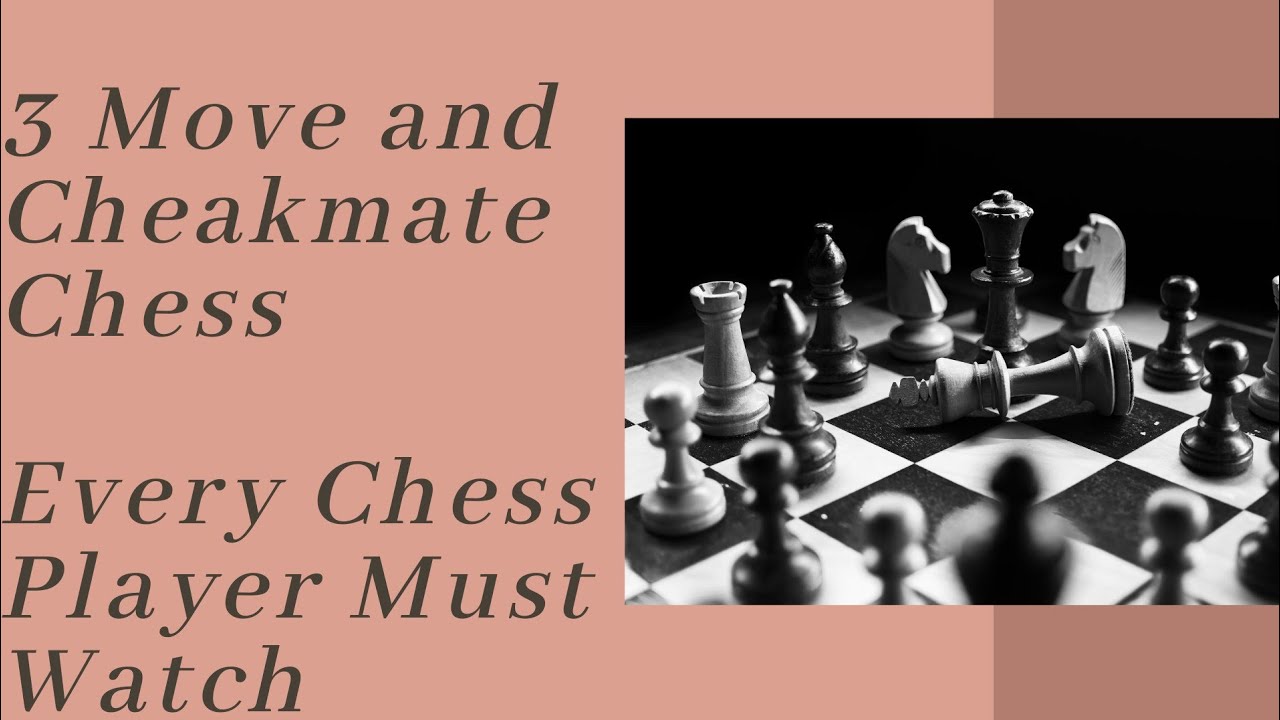 Easy 3 Moves And Cheakmate and Win | Simple Move To Win In Chess ...
