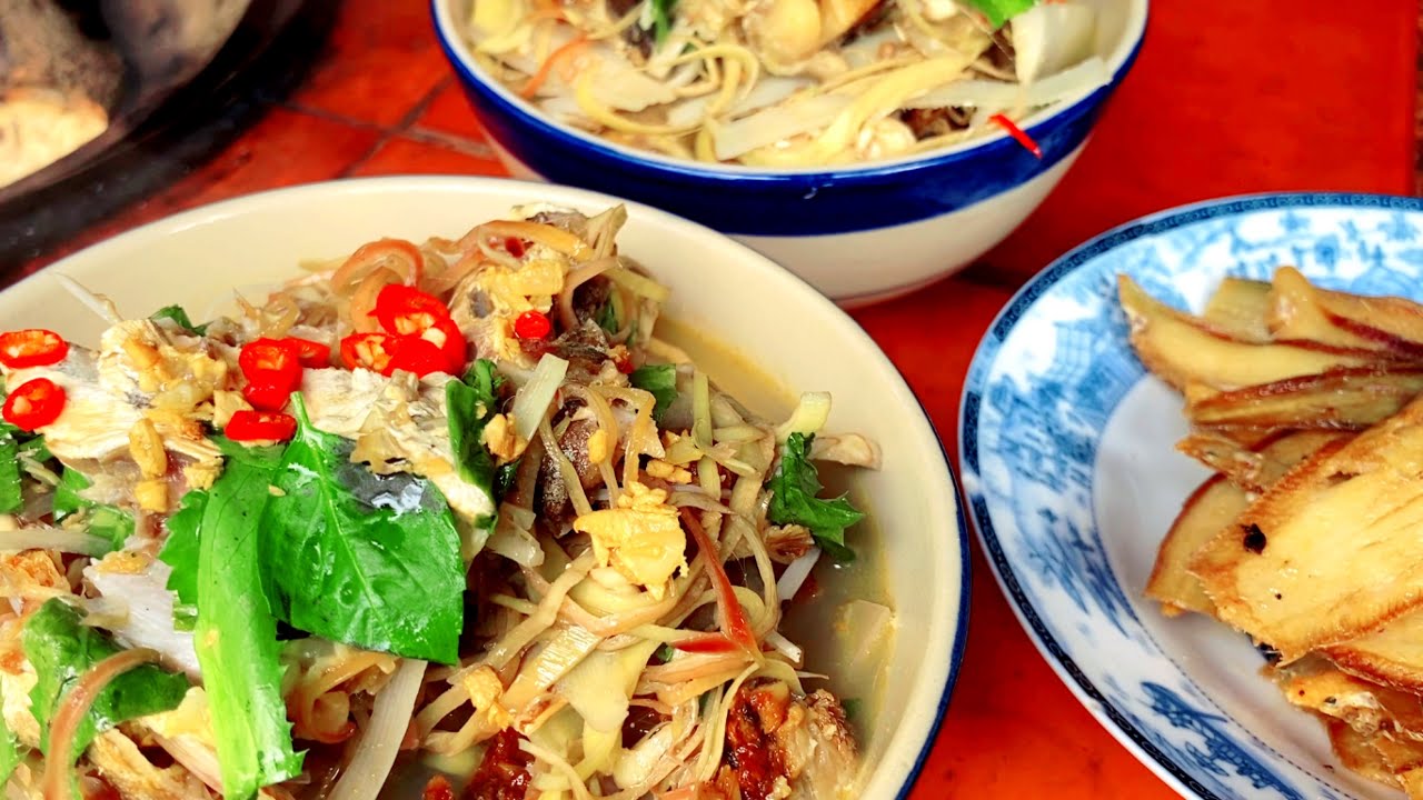 Đầu Cá Rún Nấu Canh SimLo Cơm Mẻ Chuối Cây Thứ Gì Chịu Nổi | TGT#44 ...