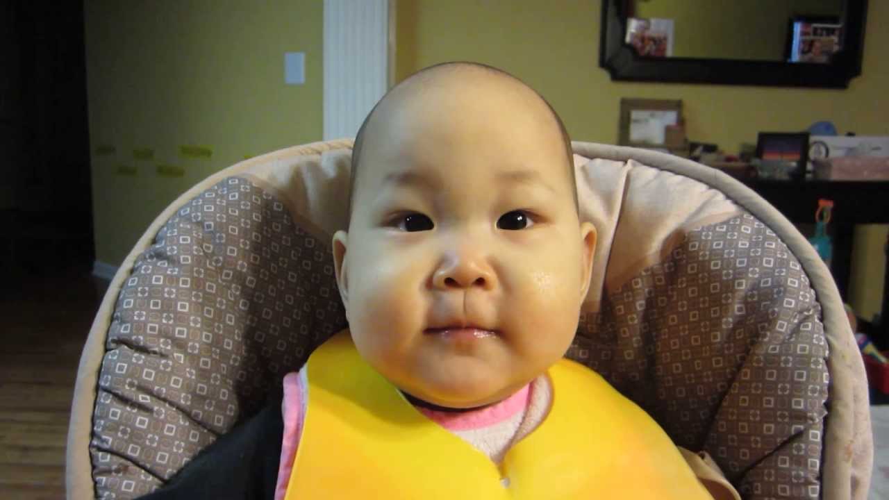 Abbie says "baba..." - YouTube