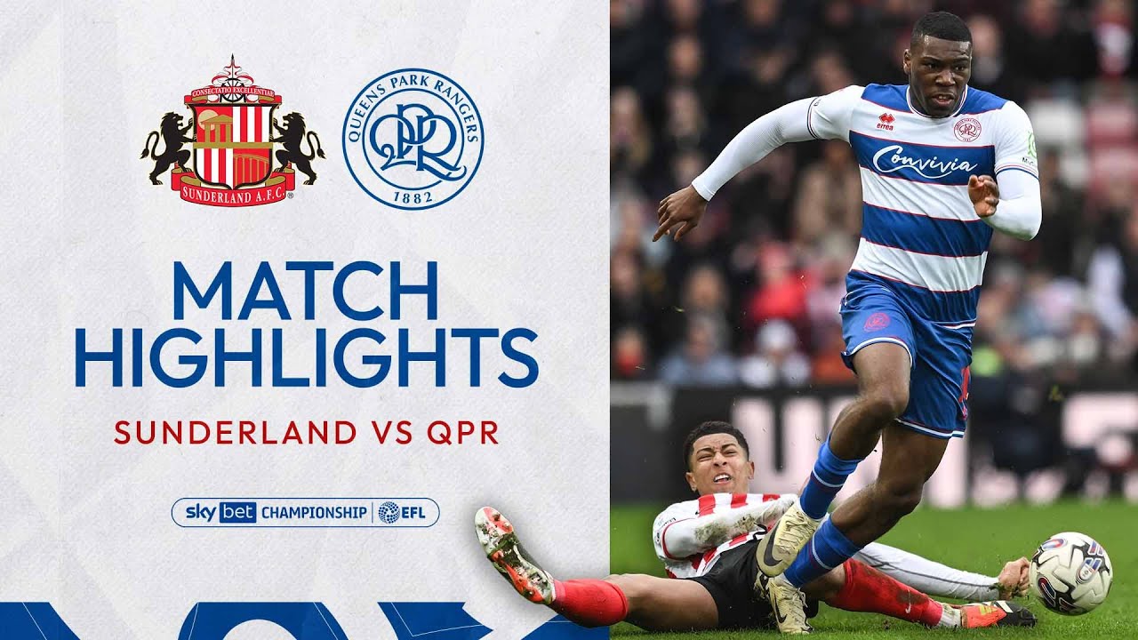 🤝 Spoils Shared In Sunderland | Match Highlights | Sunderland 0-0 QPR - YouTube