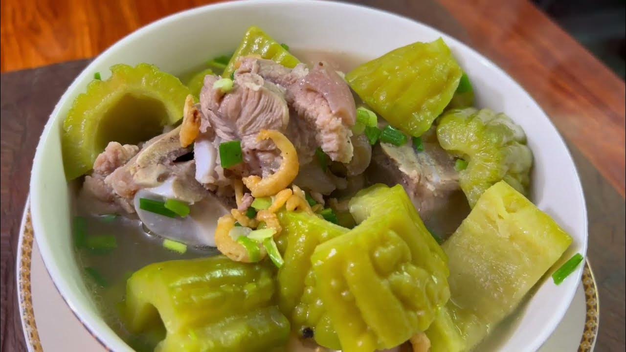 របៀបធ្វើស្ងោរជើងជ្រូកម្រះងាយៗហើយឆ្ងាញ់- Soup- Vichheka SOK - YouTube