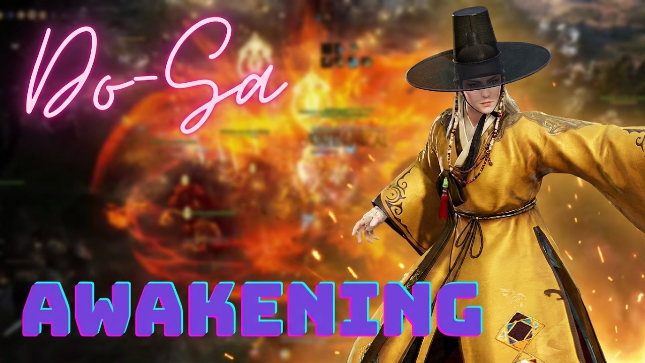 Black Desert Online (BDO SA): Do-Sa Awakening (Showcase) Gameplay - YouTube