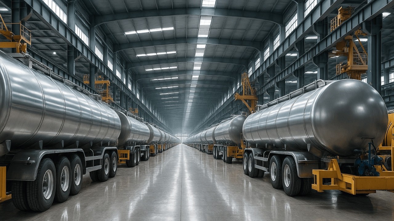 Inside Giant Factories: Building Industrial Tanker Trucks with ...