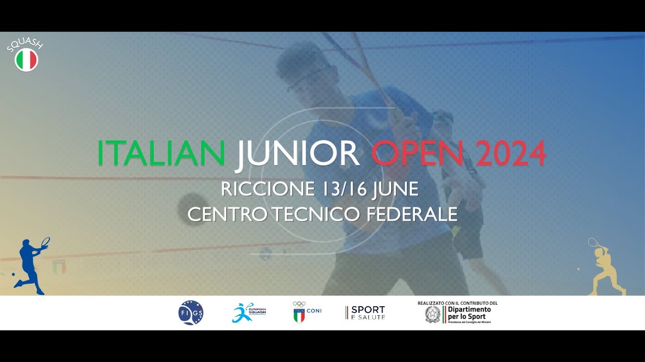 Italian Junior Open 2024 - Central Court - Day 1 - 2/2 - YouTube