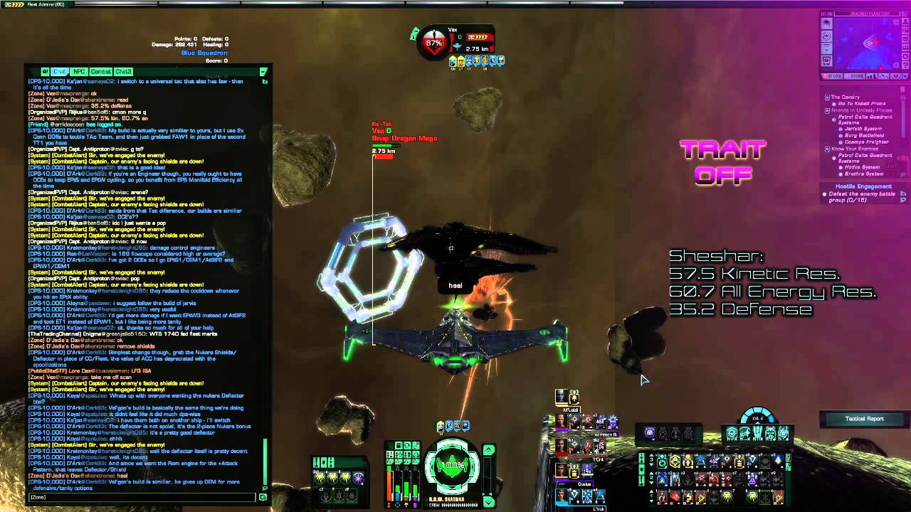 Delta Finally Rising? - Star Trek Online - armor penetration test - EAP ...