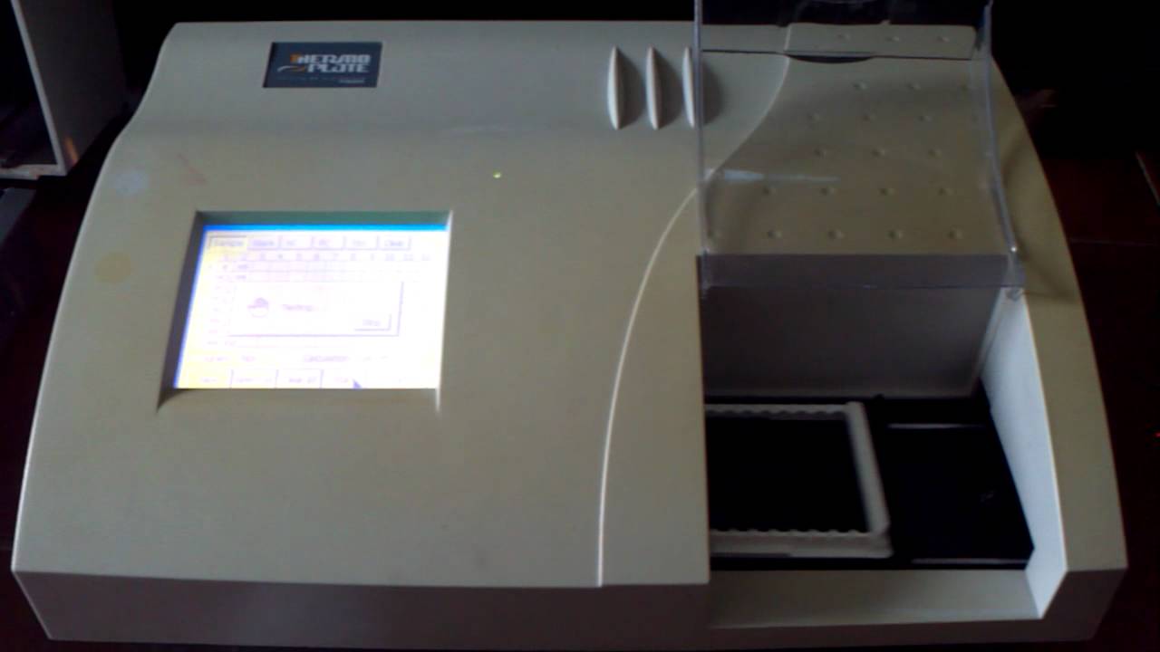 Thermo plate leitora de elisa - YouTube