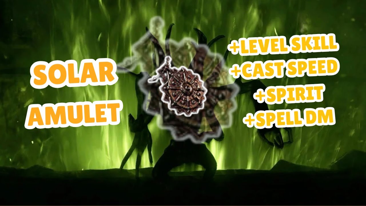 Craft Solar Amulet POE 0.3.0c - YouTube
