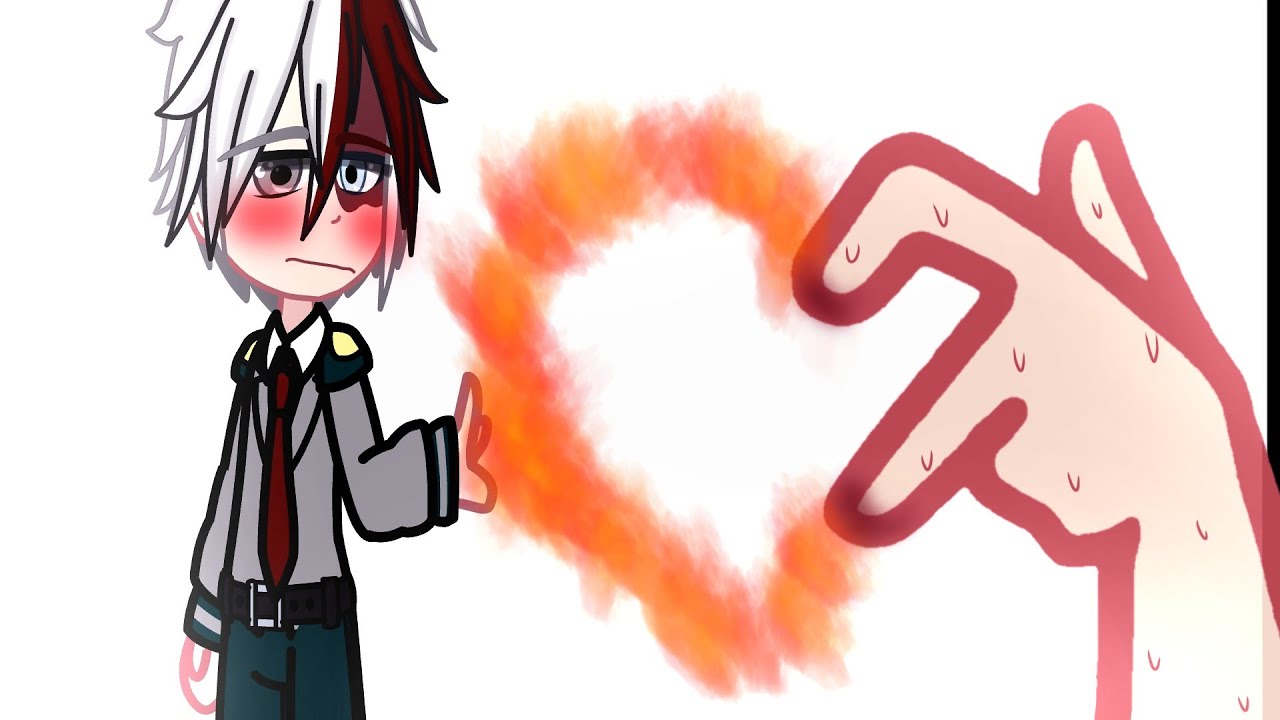 ¡Do the finger heart!~.... ️ || Trend || Meme || Gacha Club || Bnha/Mha ...