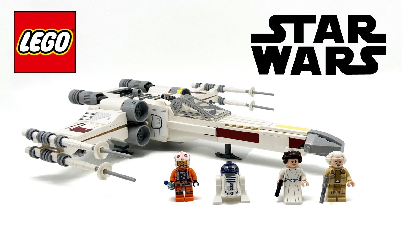 LEGO Star Wars Luke Skywalkers X-Wing Fighter™ (75301) - Speed build ...