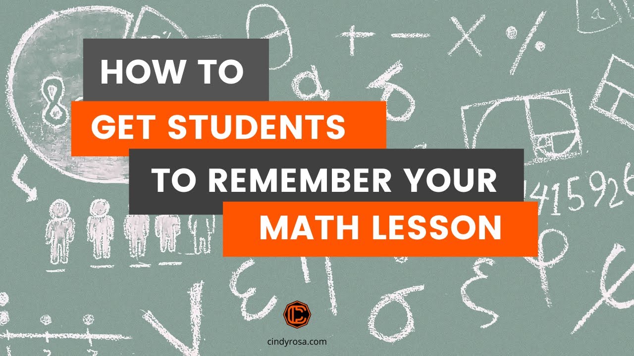 How to teach math with visual cues | Guide for K-8 math teachers - YouTube