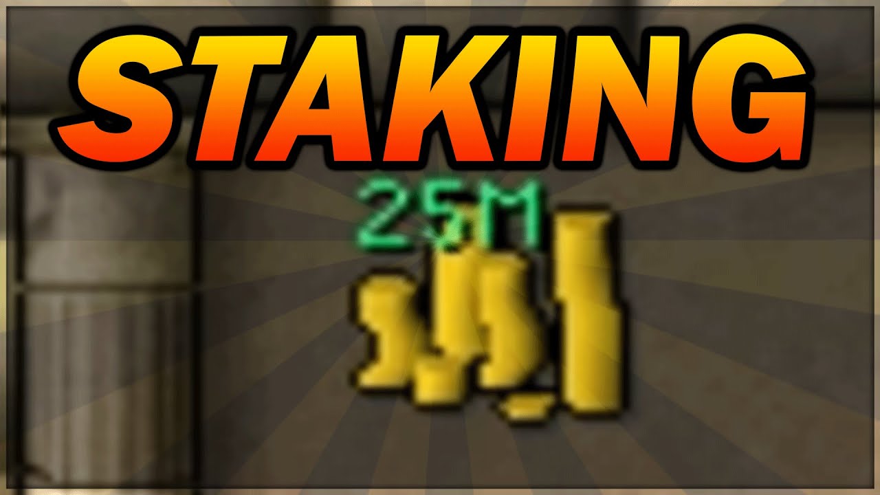 RUNESCAPE MONEY MAKING STAKING CHALLENGE (OSRS MONEY MAKING W/ STAKING ...