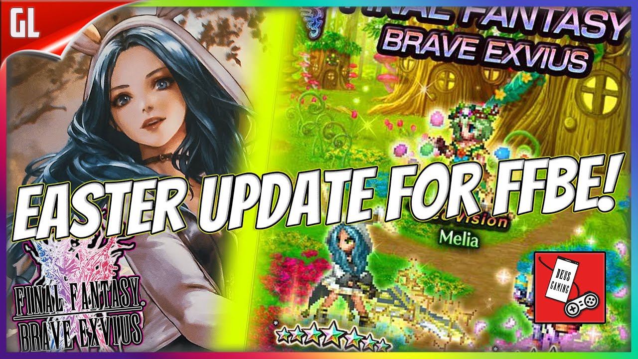Revamped Esther! Lots of Easter Rewards! FFBE News Global [Final Fantasy Brave Exvius GL] - YouTube