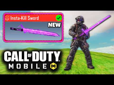 FIRST TIME using NEW INSTA-KILL SWORD 🤯 (COD MOBILE)