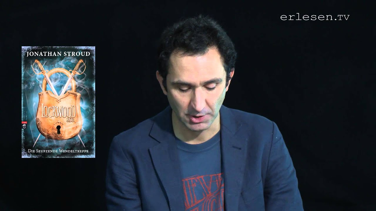 Jonathan Stroud - The Screaming Staircase - YouTube