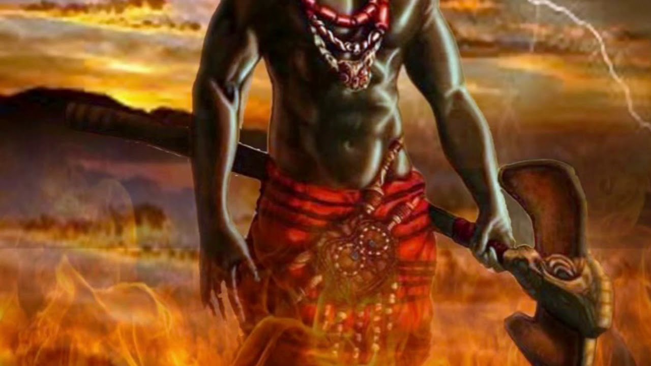 shango- the orisha of thunder and lightning... - YouTube