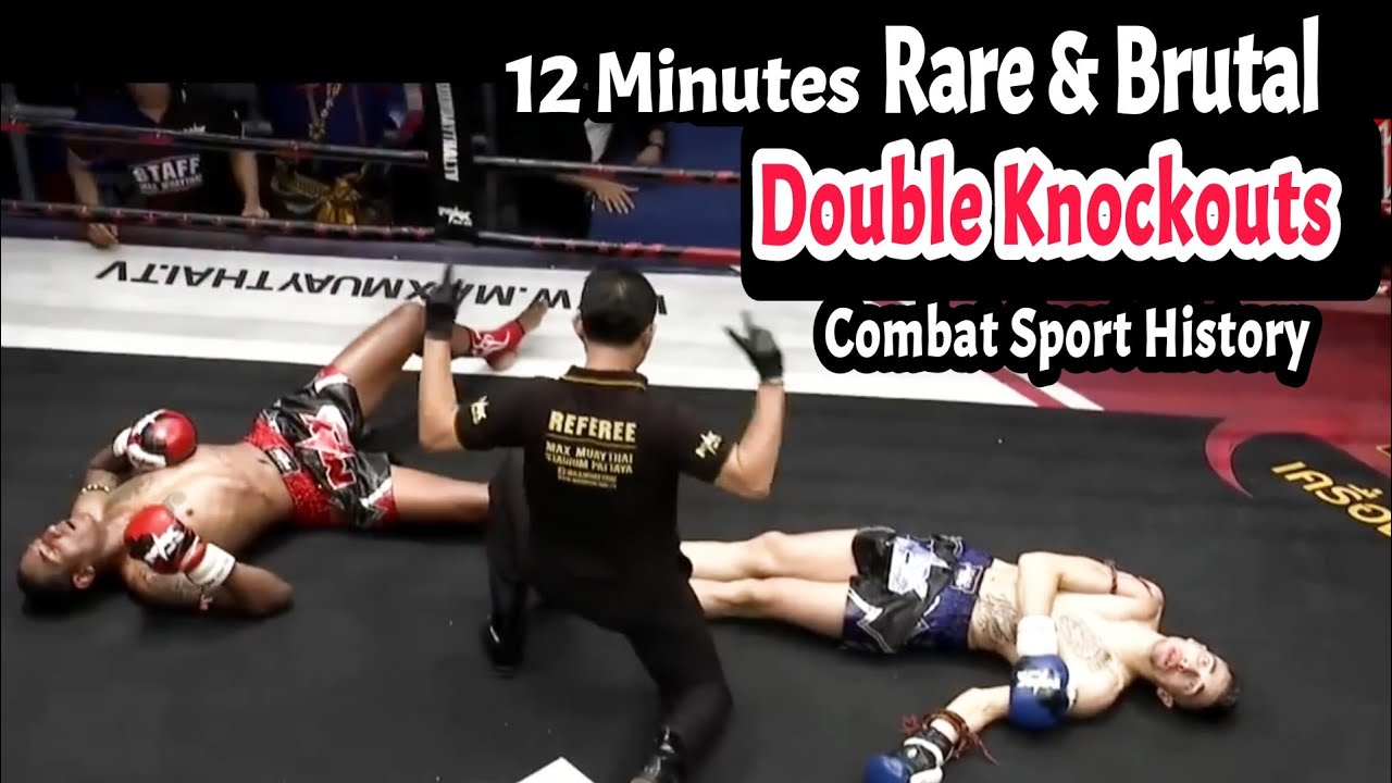 Wooww....12 Minutes Rare & Brutal Double Knockout on History of Combat ...