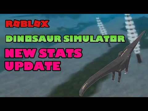 Roblox Dinosaur Simulator - NEW STATS UPDATE IS HERE - YouTube