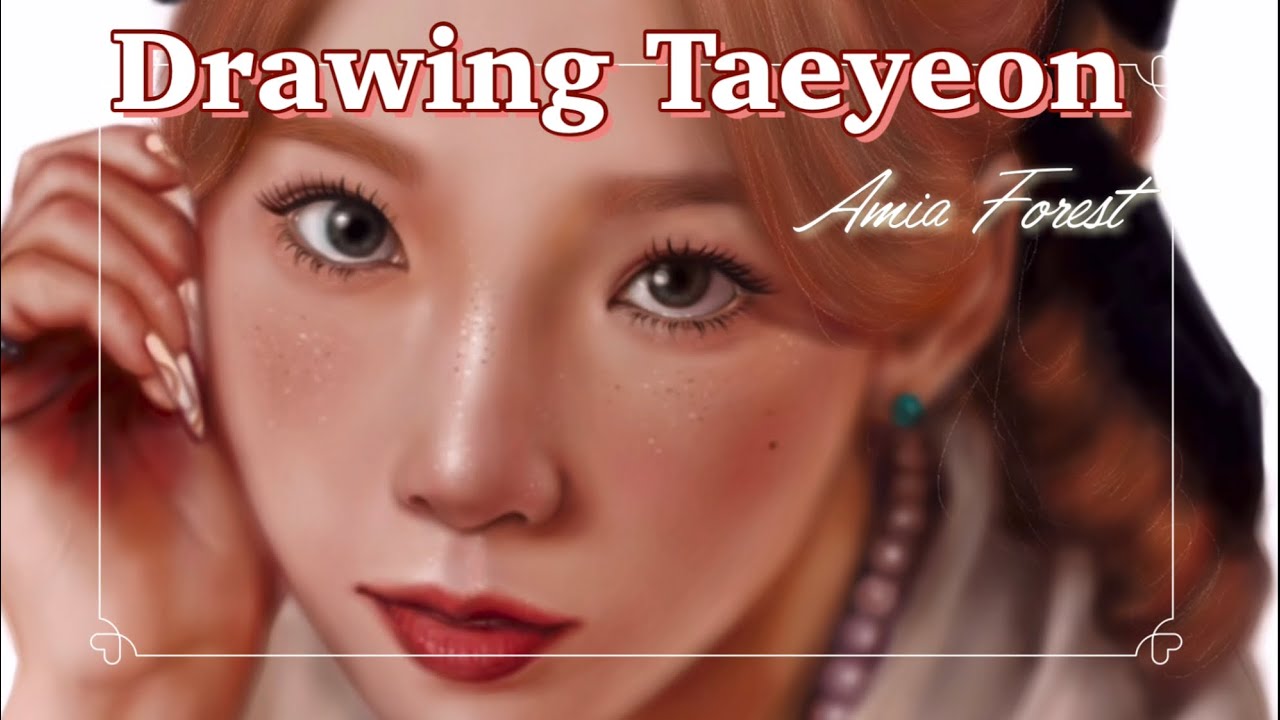 🎨 Drawing TAEYEON 태연 concept image from 위켄드 Weekend 소녀시대 Girl’s ...