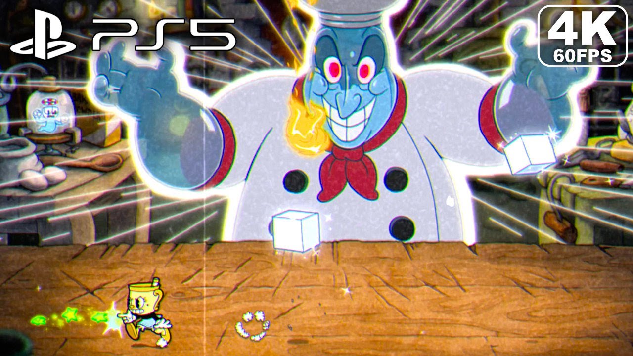 CUPHEAD The Delicious Last Course DLC Final Boss Fight & Ending (4K ...