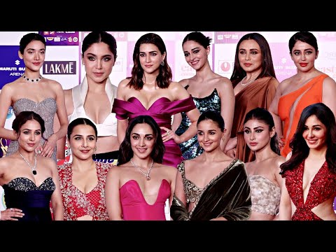 Bollywood Actress Bold Dresses At Zee Cine Awards 2024 Kiara, Kriti, Alia, Ananya, Vidya, Mouni