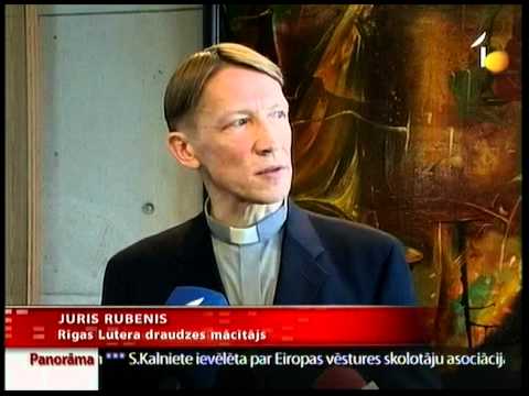 Juris Rubenis aiziet no Rīgas Lutera draudzes - YouTube