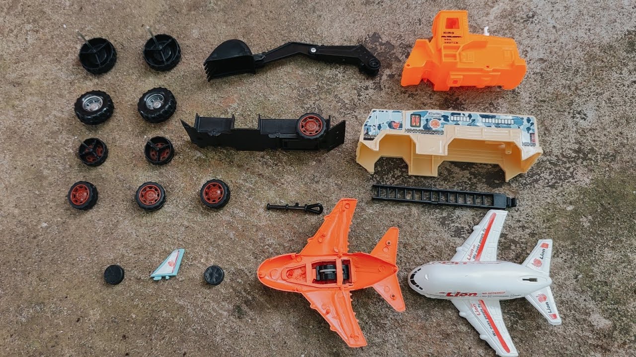 Merakit Mobil Perang TNI, Excavator dan Pesawat - YouTube