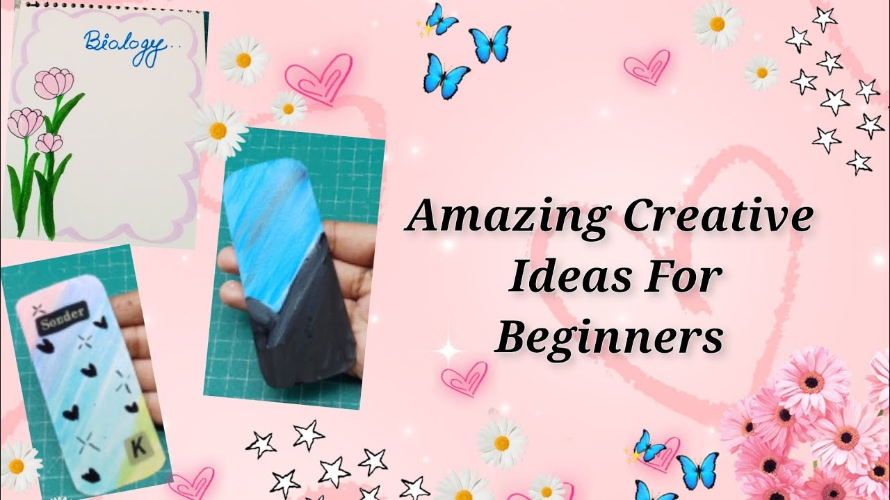 Amazing Creative Ideas For You 💖 | Easy Ideas For Beginners 🩷 #easy # ...