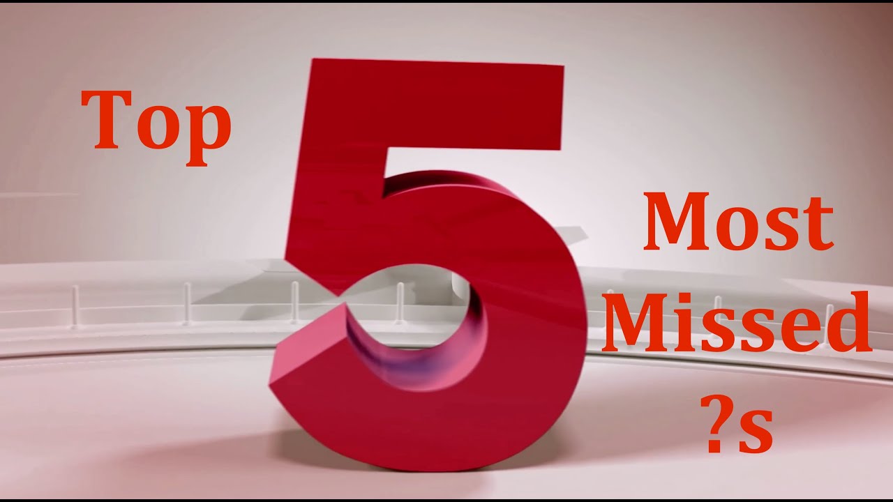 Keystone Top 5 Most Missed Operations and Expressions Questions - YouTube