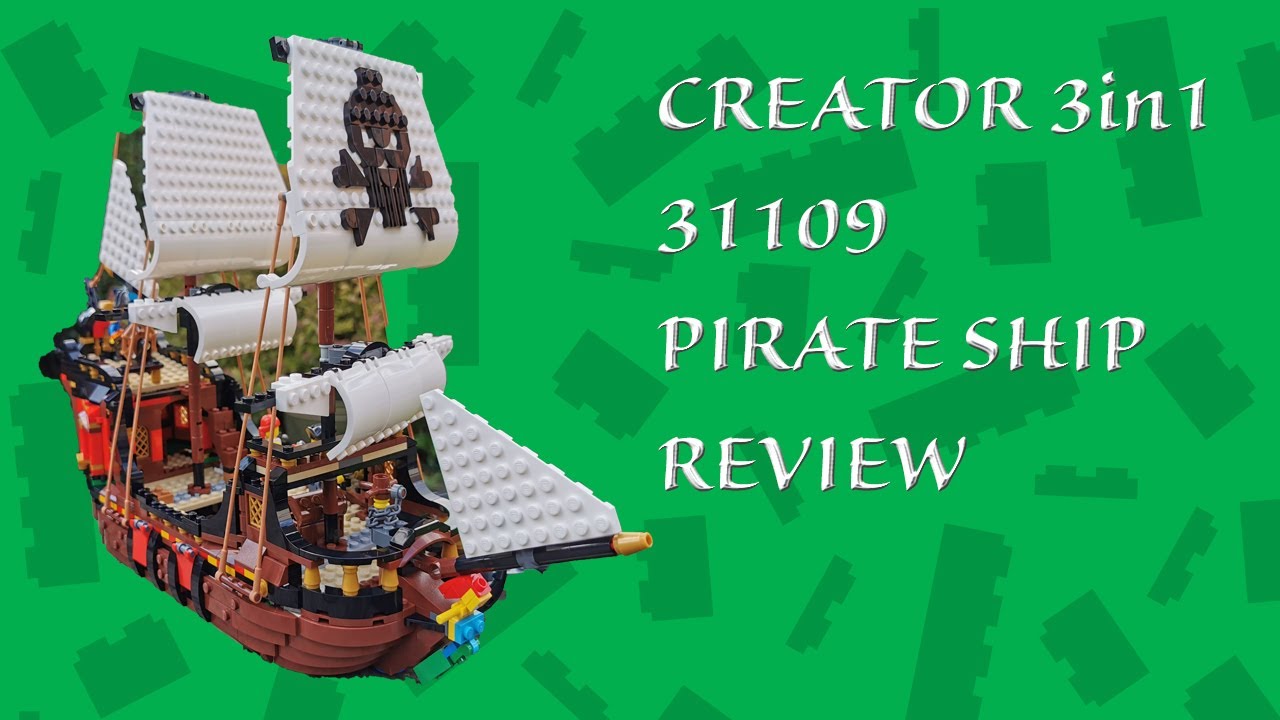 Lego Creator 3in1 Pirate Ship review - YouTube