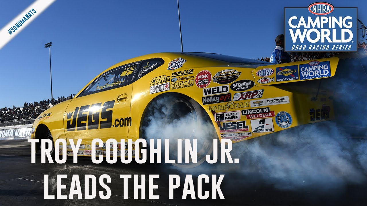 Troy Coughlin Jr. goes to the top in Friday qualifying - YouTube