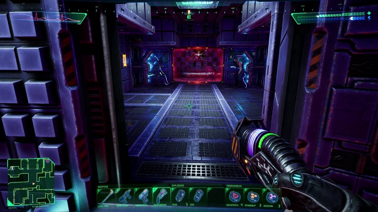 System Shock Remake Alpha Quadrant Level 1 - YouTube