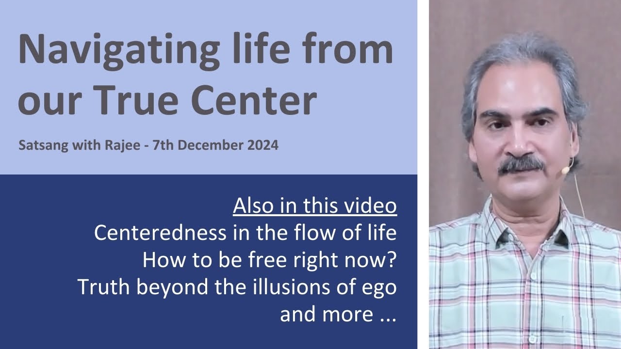 Navigating life from our True Center - YouTube