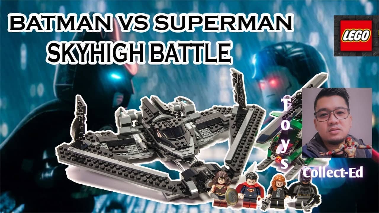LEGO Batman Vs Superman | Sky High Battle - YouTube
