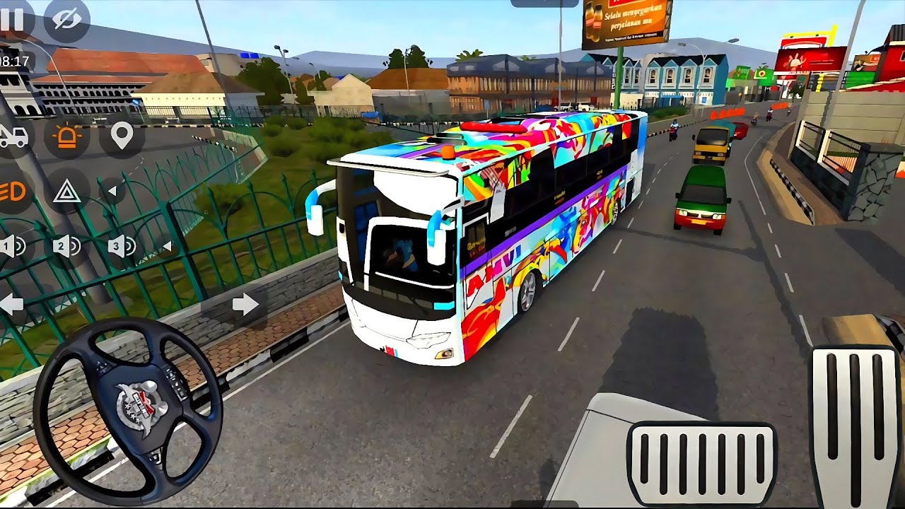 Bus Simulator Indonesia | High Speed Running To India Driver | 2023 ...