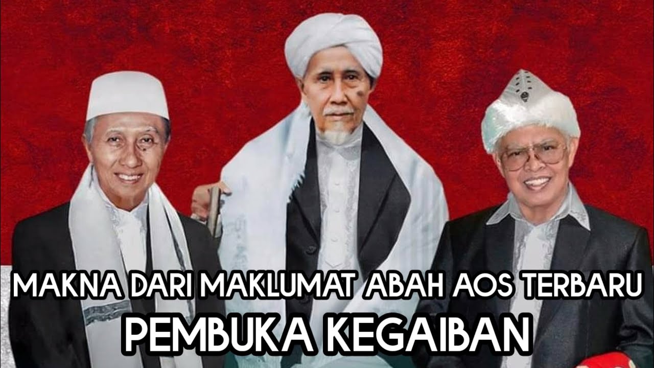 Maklumat Abah Aos Terbaru Ini Maknanya // Abah Jagat - YouTube