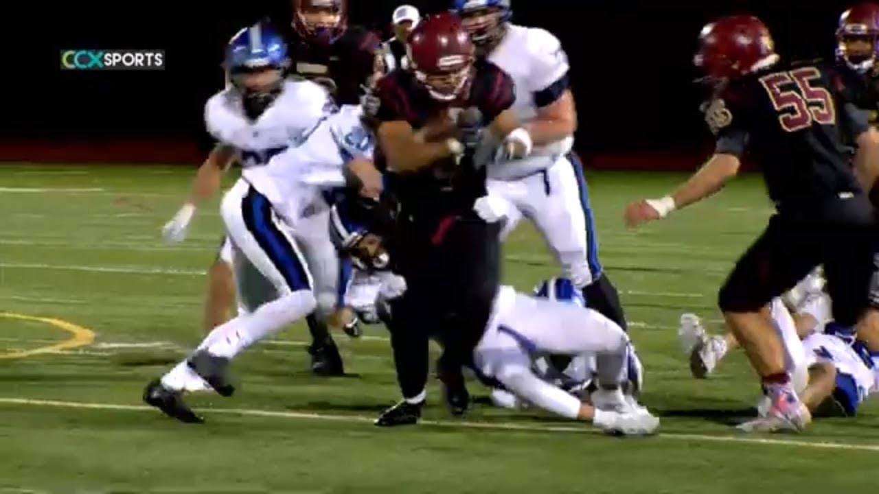 Maple Grove Football - Anthony Gipson Power Run - YouTube