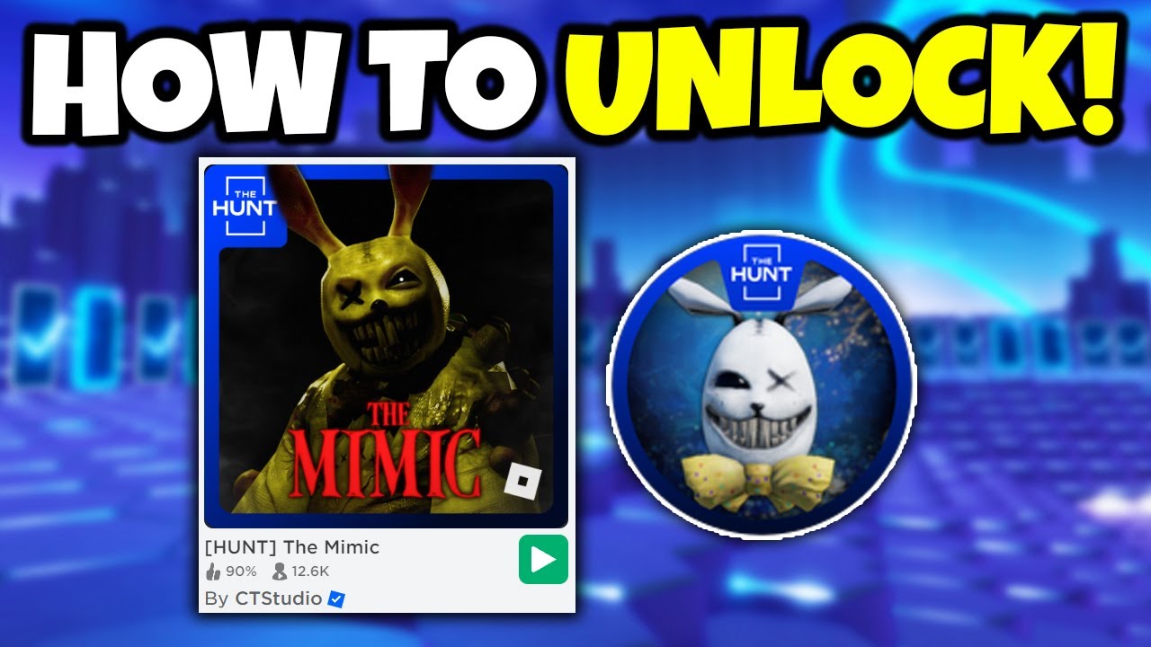 THE HUNT: THE MIMIC (Roblox The Hunt) - YouTube