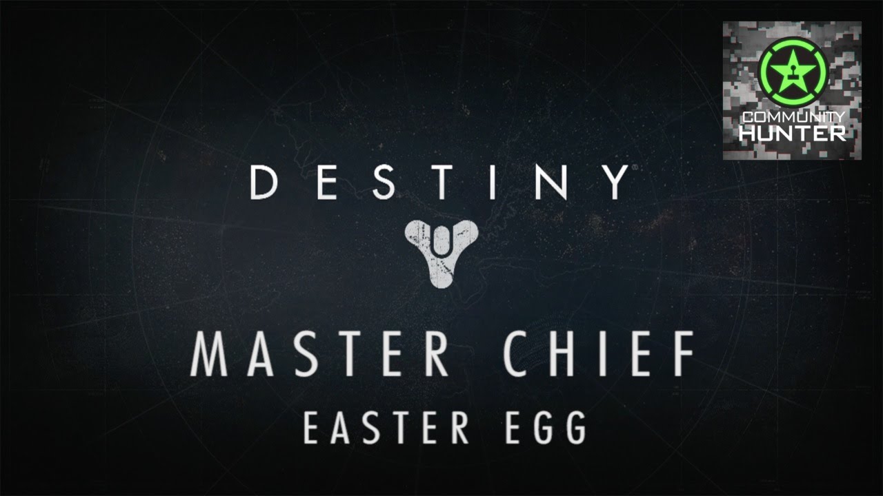 Destiny - Master Chief Easter Egg - YouTube