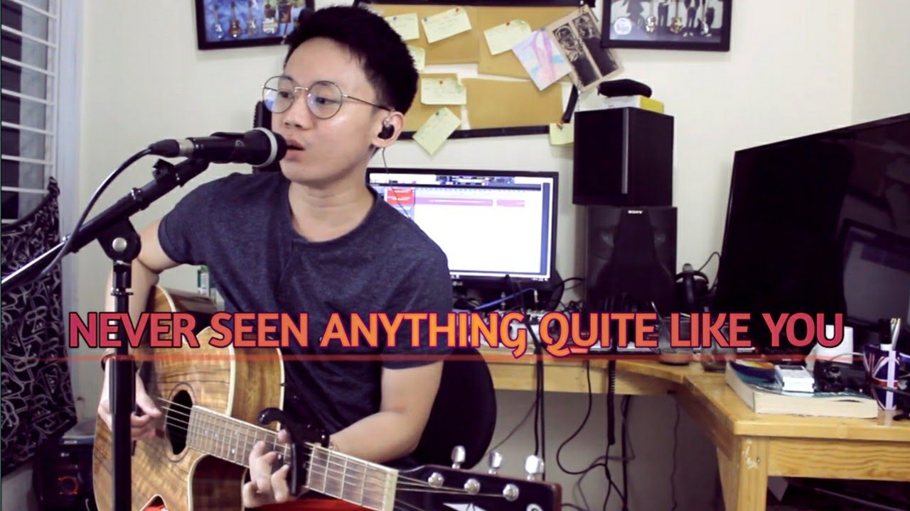 Never Seen Anything Quite Like You - The Script (acoustic cover) - YouTube